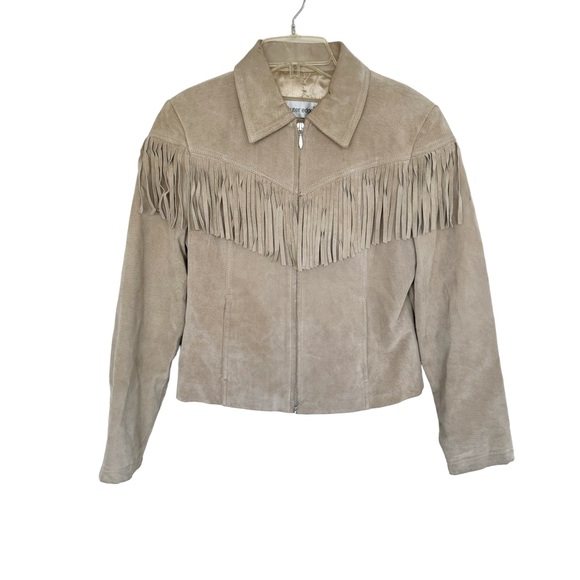 Outer Edge | Jackets & Coats | Vintage Outer Edge Suede Leather Jacket ...